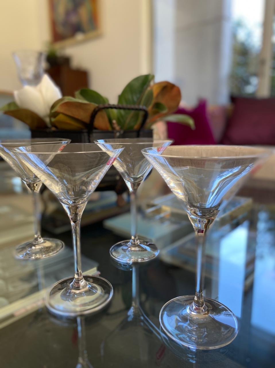 Copa Martini De Cristal Mv Mantelería